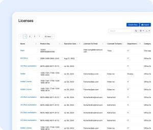 Software License Tracking - AssetIT