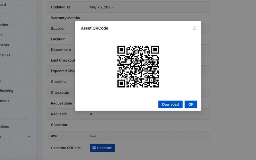 QR Code and Asset Scan - AssetIT
